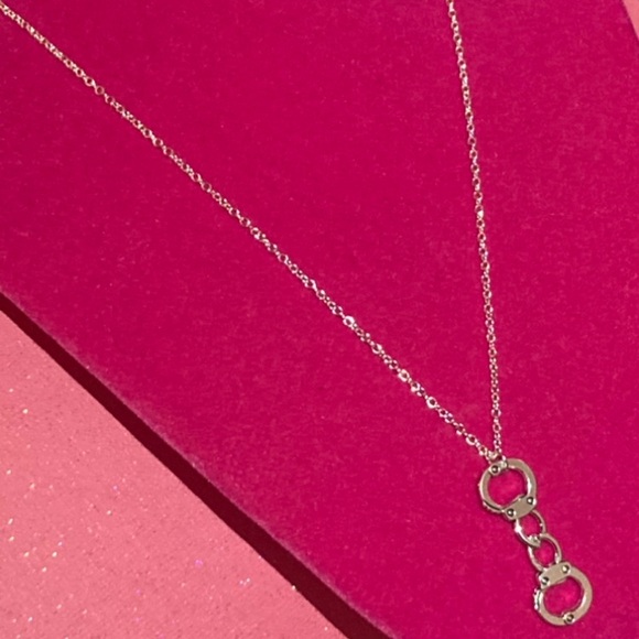 Jewelry | Handcuffs Sterling Silver Necklace Inmate Prisoner Cosplay ...